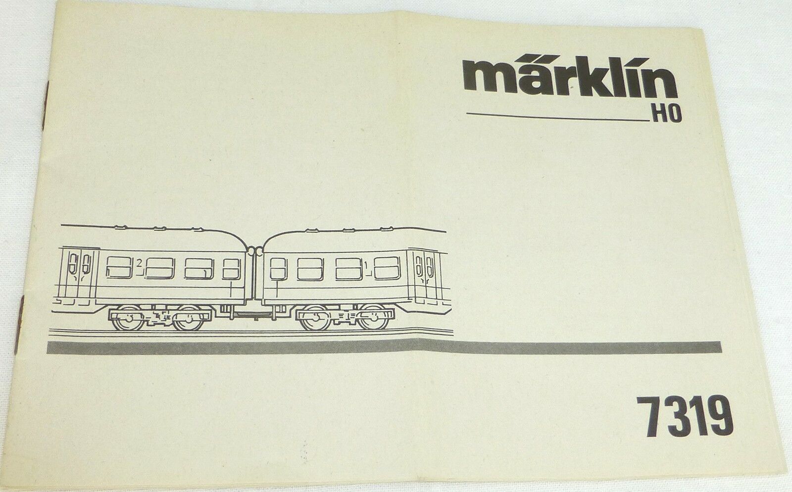 Märklin 7319 Anleitung 62 1120 0298 na | Michas Bahnhof